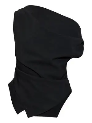 RÓHE ROHE Asymmetrical Top Black