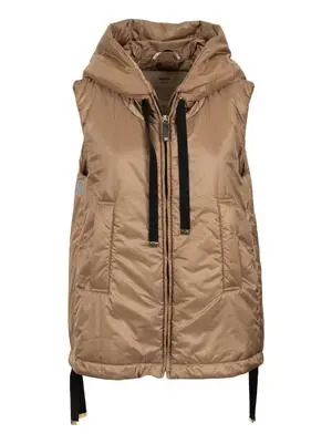Max Mara MAX MARA THE CUBE Hooded Puffed Coat Gold