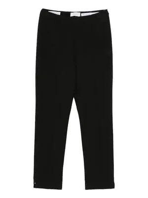 Peserico Side Zip Trousers - Black