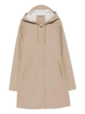 Rains RAINS A Line Jacket Beige