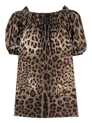 DOLCE & GABBANA Dolce & Gabbana Animal Print Tunic