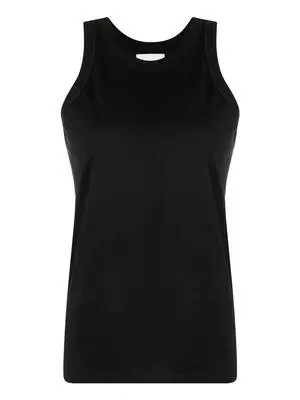 Loulou De Saison Cotton Tank Top - Black