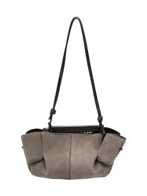 Hereu Arta Mini Leather Bag - Gray