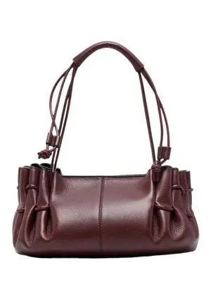 Hereu Arta Mini Leather Bag - Red