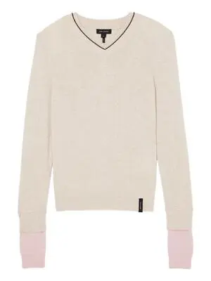 Marc Jacobs Layered V-neck Sweater - Beige