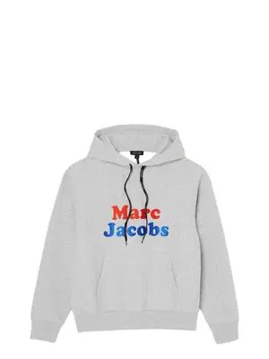 Marc Jacobs Marc Jacobs Canal Street Logo Hoody Gray