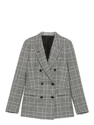 Tagliatore Parigi Wool And Silk Jacket - Black