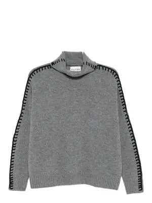 KUJTEN KUJTEN Thea Cashmere Sweater Gray