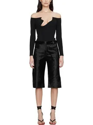 Christopher Esber CHRISTOPHER ESBER Odessa Arced Knit Top Black
