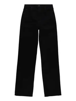 MOTHER MOTHER The Kick It Straight Leg Jeans Black
