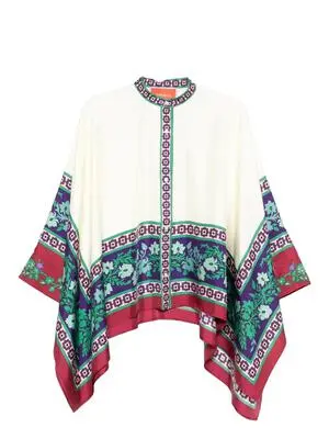La DoubleJ Foulard Silk Shirt - Blue