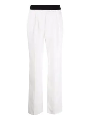 LOULOU STUDIO LOULOU STUDIO Takaroa Trousers White