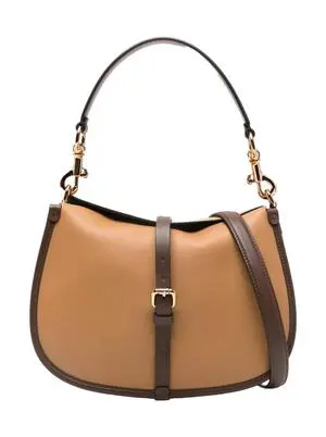 Etro Leather Pony Bag - Brown