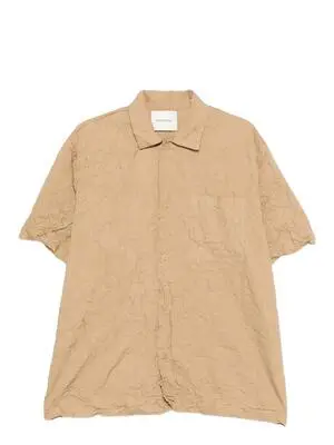 GONGDID DESIGN Oversize Shirt - Beige