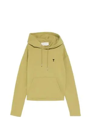AMI Paris Ami Paris Hooded Sweatshirt Green
