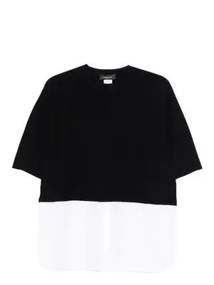 FABIANA FILIPPI Fabiana Filippi Cotton Popeline Detail Sweater