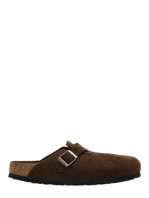 BIRKENSTOCK Birkenstock Boston BS Suede Loafer Brown