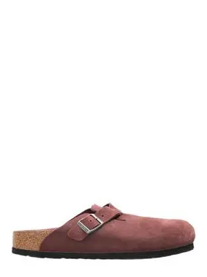 BIRKENSTOCK Birkenstock Boston BS Suede Loafer Pink
