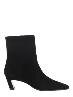 STUART WEITZMAN Stassi Zip Bootie 50 - Black