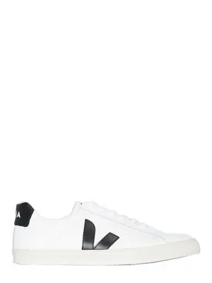 VEJA Veja Esplar Logo Leather Sneakers White/black