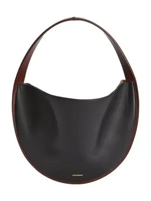 JIL SANDER Jil Sander Two Tone Hobo Bag Black