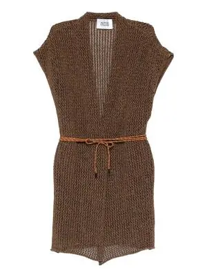 Alpha Studio ALPHA STUDIO Oversize Cardigan Brown
