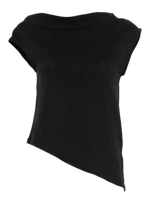 Alpha Studio Asymmetrical T-shirt - Black