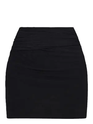 Wardrobe.NYC Translucent Skirt Mini - Black