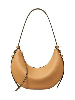 Tory Burch Romy Half Moon Bag - Brown