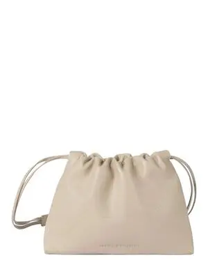 Brunello Cucinelli Brunello Cucinelli Leather Duo Pouch Beige