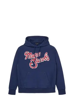 Marc Jacobs Logo Hoodie - Denim
