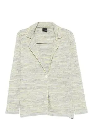 NEERA 20.52 Metallic Knit Jacket - Silver