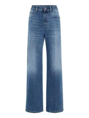 Brunello Cucinelli Five Pockets Trousers - Denim