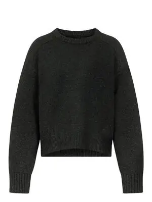 Loulou De Saison LOULOU DE SAISON Breha Crew Neck Pullover Gray