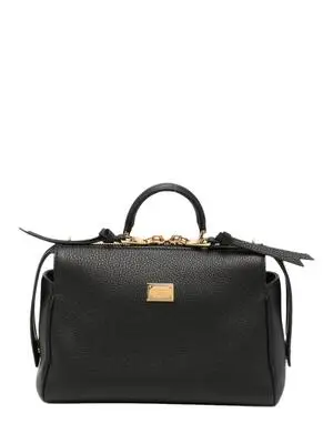 Dolce & Gabbana Vittoria Top Handle Bag - Black