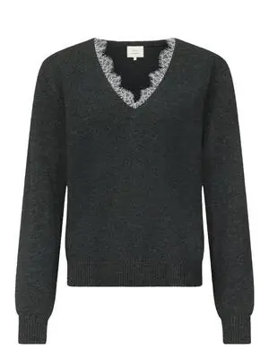 LOULOU DE SAISON LOULOU DE SAISON Leyla V-Neck Sweater