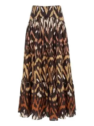 ZIMMERMANN Zimmermann Aster Midi Skirt