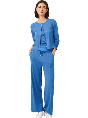 Lilly Pulitzer® Upf 50+ Callie Wide Leg Pant - Blue