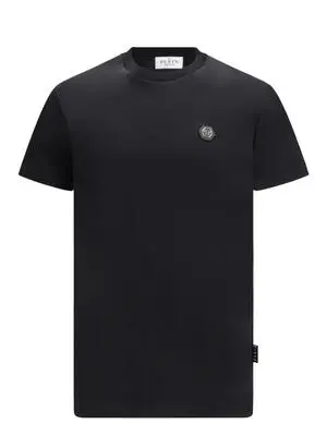 Philipp Plein Philipp Plein Hexagon Patch T-Shirt Black