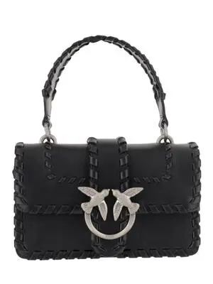 Pinko Leather Mini Love Bag - Black