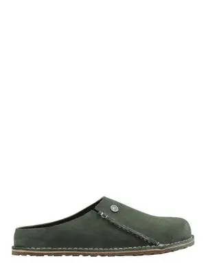 BIRKENSTOCK Birkenstock Zermatt Premium Suede Slippers Green
