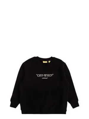 Off-White Crew-neck Sweatshirt - Black