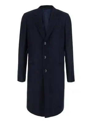 Giorgio Armani Single-breasted Coat - Blue