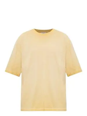 Off-White Logo Printed Crewneck T-shirt - Orange