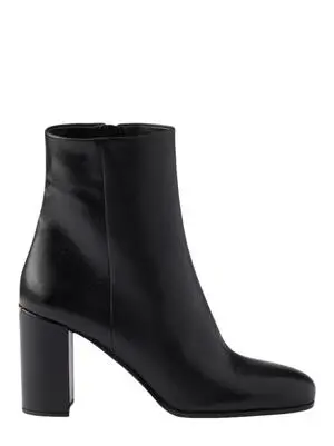 PRADA Prada Leather Block-Heeled Boots