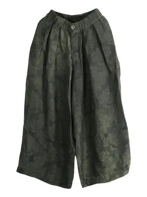 UMA WANG High-waisted Wide-leg Trousers - Darkgreen