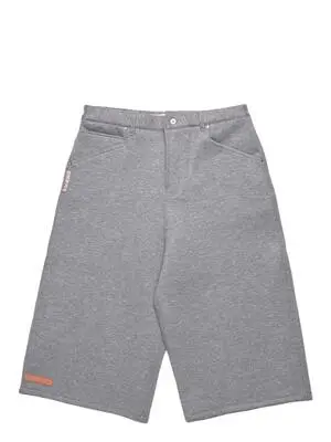PDFCHANNEL Wide-leg Cropped Pants - Grey