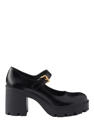 PRADA Prada Brushed Leather Pumps
