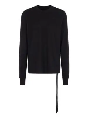 Rick Owens Tape Detailed Jersey T-shirt - Black