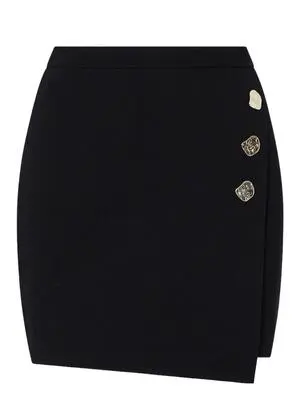 LIU JO Liu Jo Asymmetrical Knit Mini Skirt